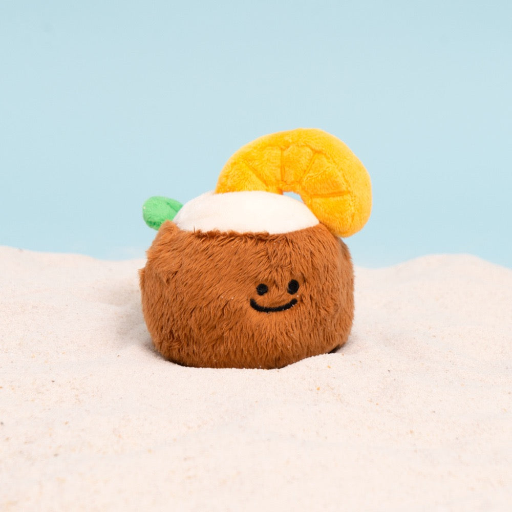 🌴 Coconut Nosework Plush Toy – FURREVER PETS